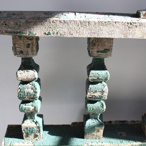 Early Green Painted Architectural Railing - Farmhouse - Architectural ...