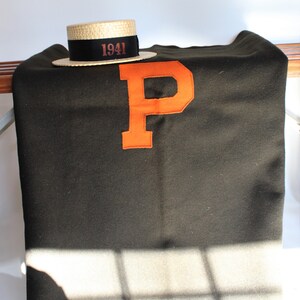 Princeton University Stadium Blanket and Class of 1941 Straw Boater Hat ...