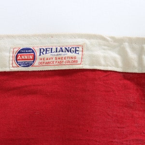 Vintage Annin 70" Cotton Patriotic Bunting - Americana - 4th of July - Etsy