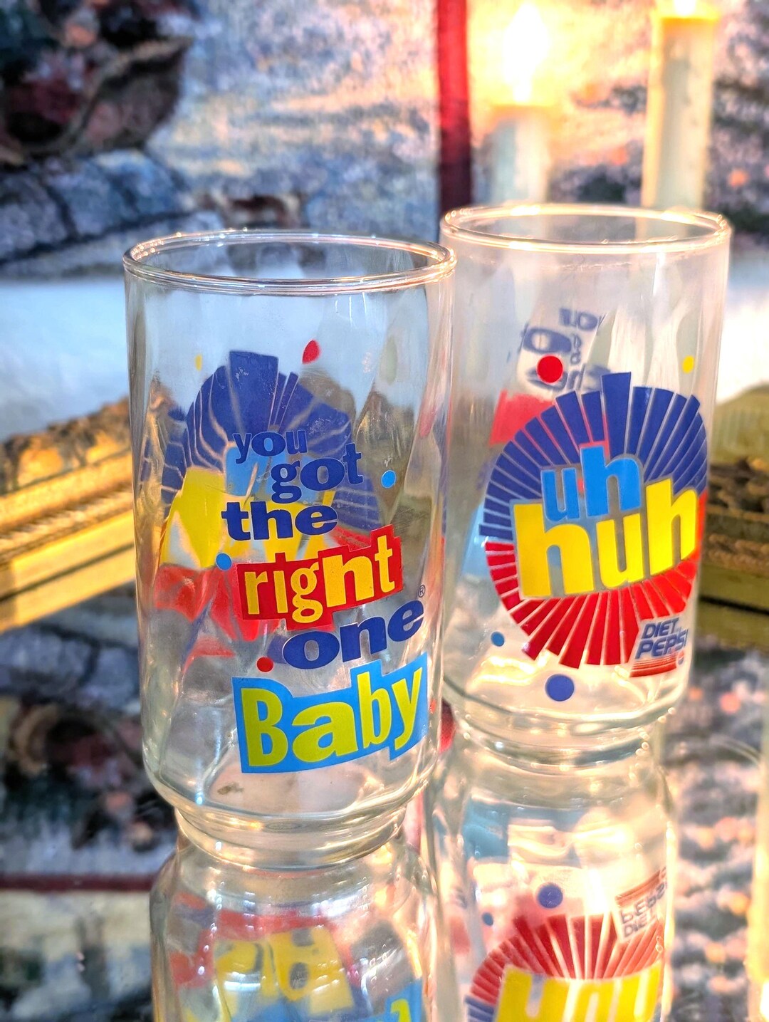 Pair of 1990s Vintage Diet Pepsi You Got the Right One Collectible ...