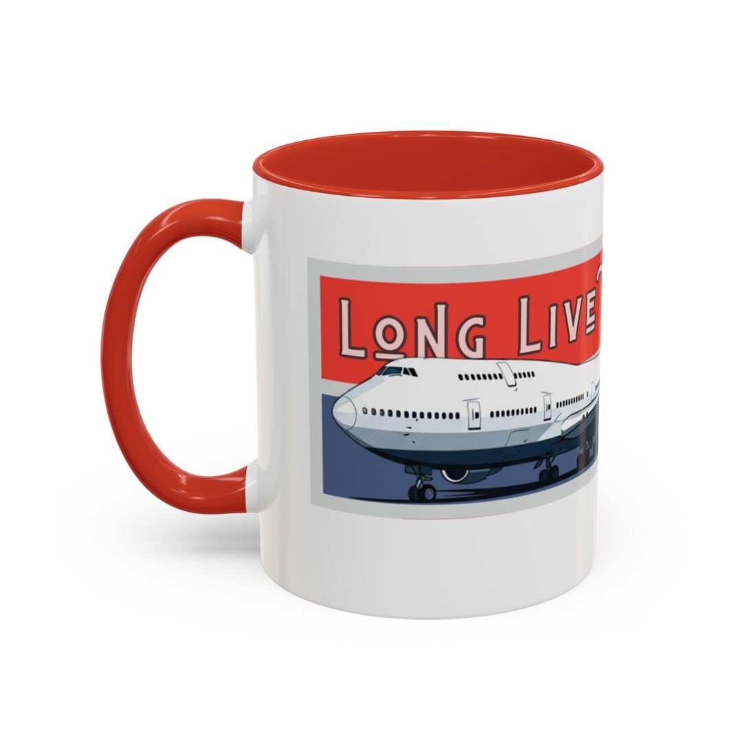 Boeing 747 Coffee Mug: Aviation Enthusiast Gift, Avgeek Decor - Etsy