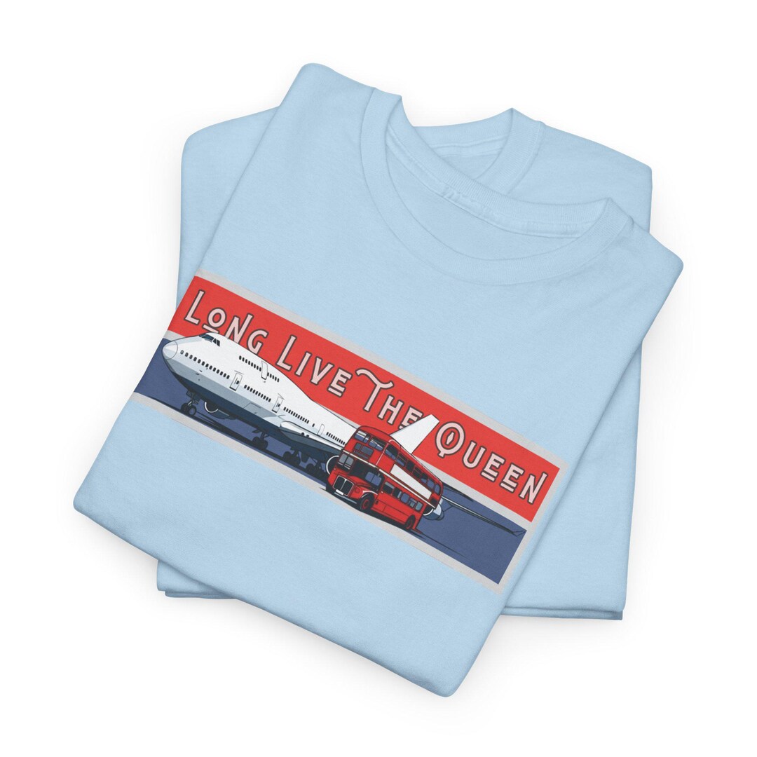Boeing 747 & Double Decker Bus Graphic Tee: Avgeek Unisex Cotton Shirt ...