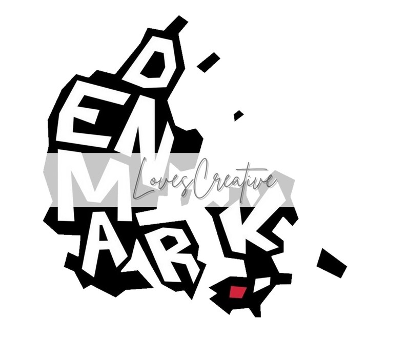 Denmark Clipart PNG Bundle: Danish Flag, Copenhagen, Travel Graphics ...