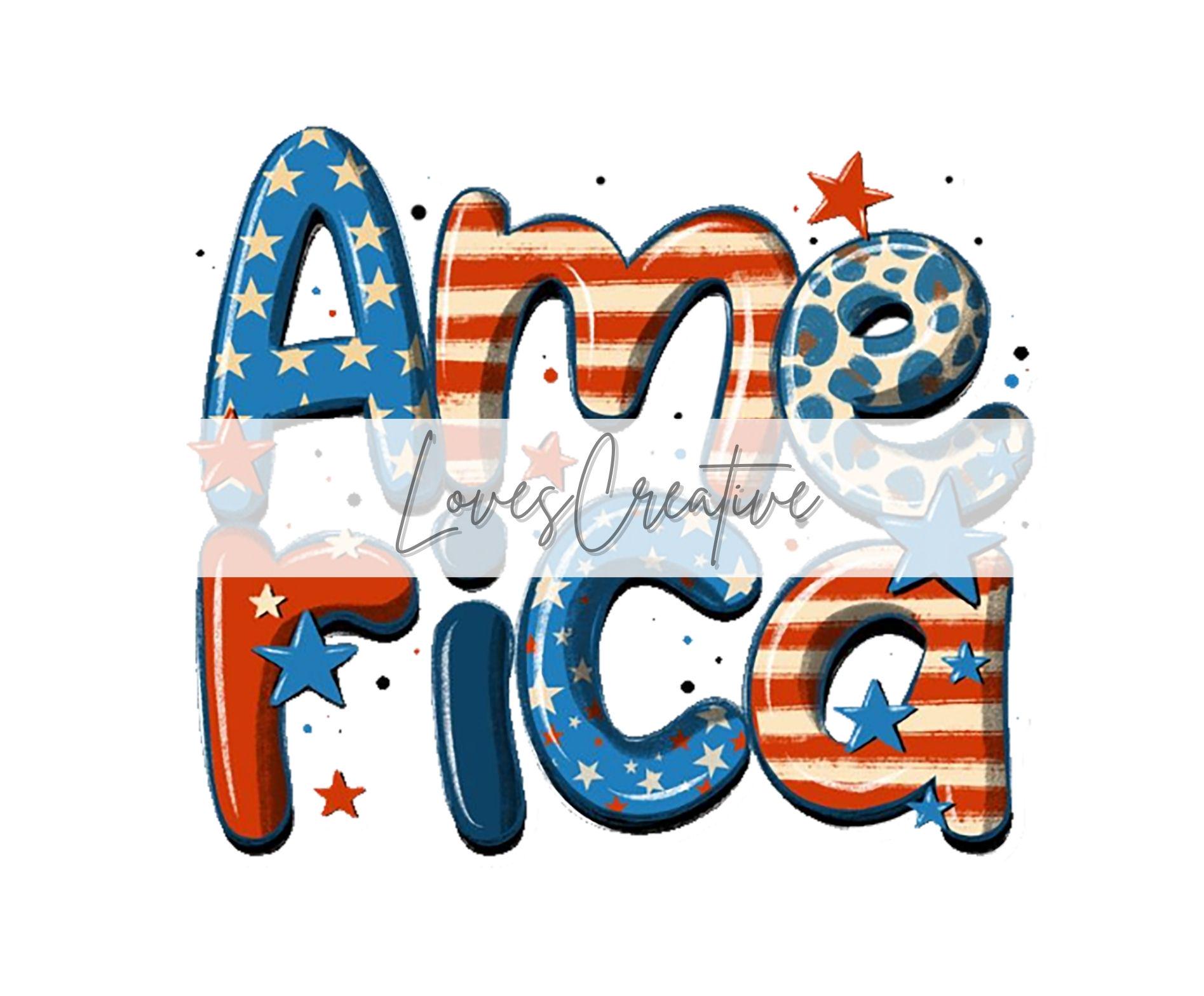 USA Clipart PNG Bundle: American Flag, Map, 4th of July (digital ...