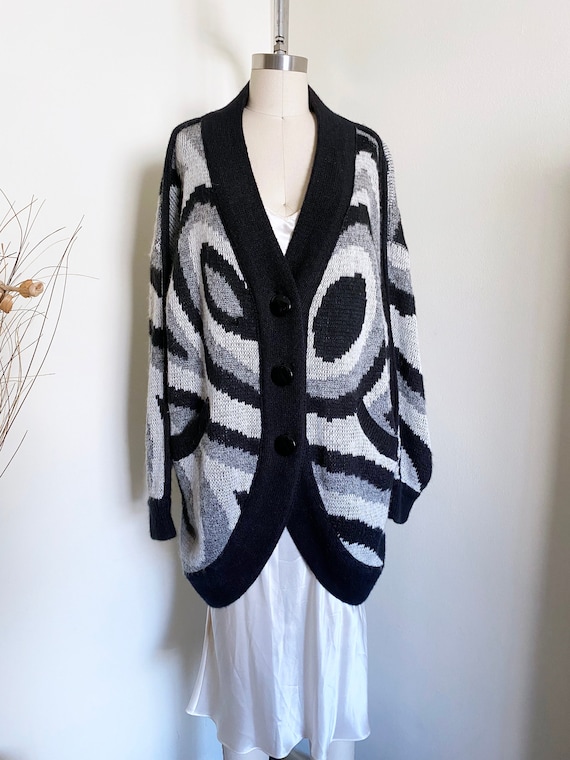 Vintage 1980s Abstract Oversized Gem