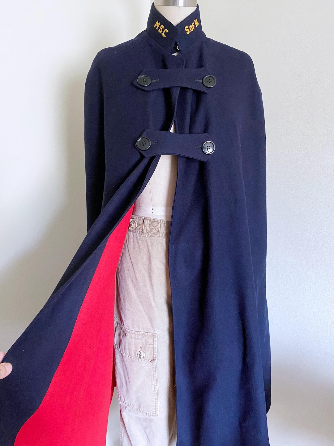 Vintage 50's Nurse's Cape, Regal Cloak Nudelman Bros - Etsy