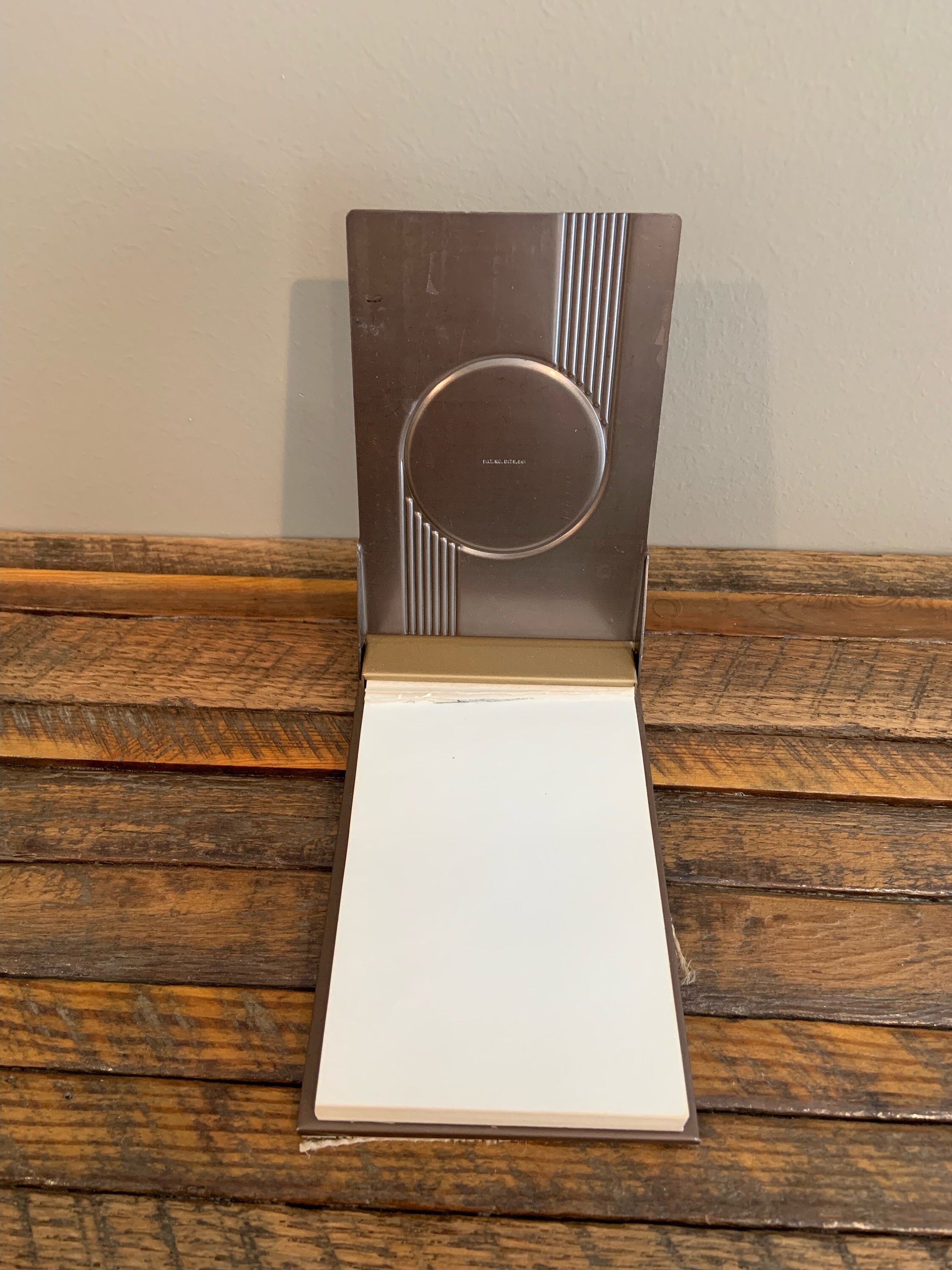 Vintage Horse Metal Desk Note Pad by Park Sherman Embossed Metal Horse ...