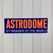 1960's Astrodome Bumper Sticker-houston Astros-houston Oilers-houston ...