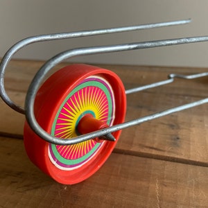 Vintage Whee-lo Magnetic Spinning Wheel Toy 1975 - Etsy