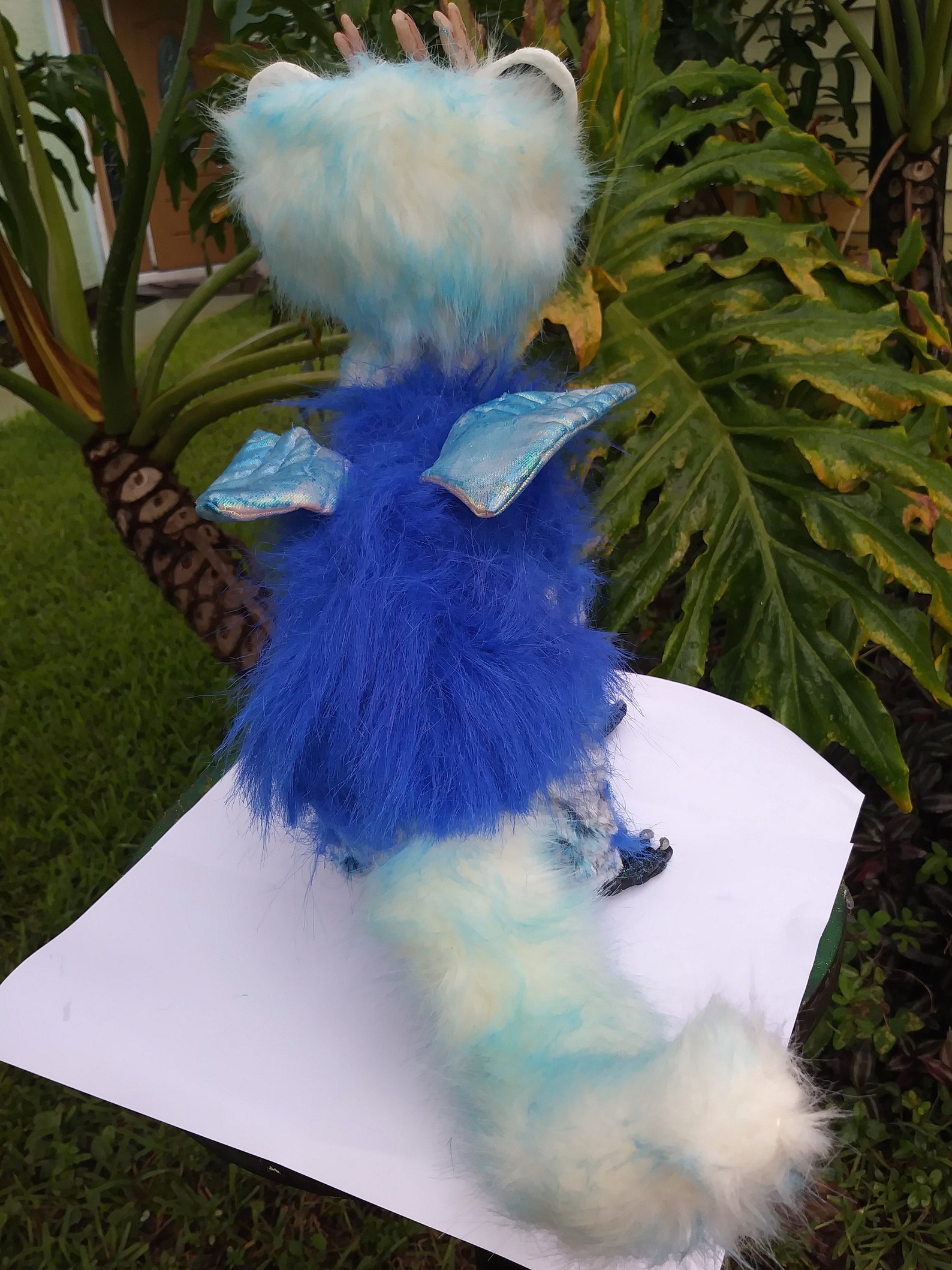 Dragon Cat. Art Doll. Fantastic Animal. Forest Fairy.handmade. - Etsy