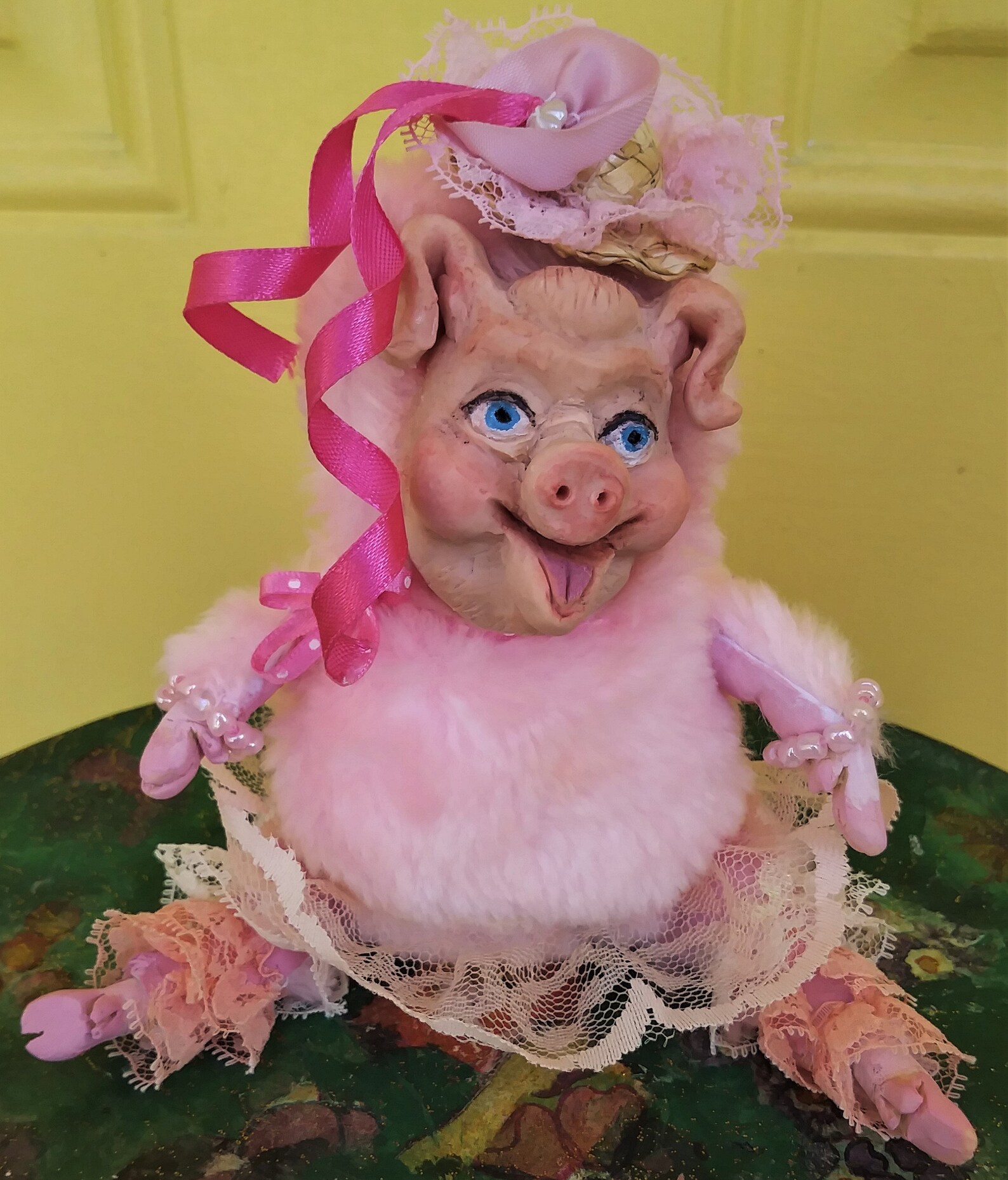 Piggy Handmade Pet Doll Animal Art Doll - Etsy