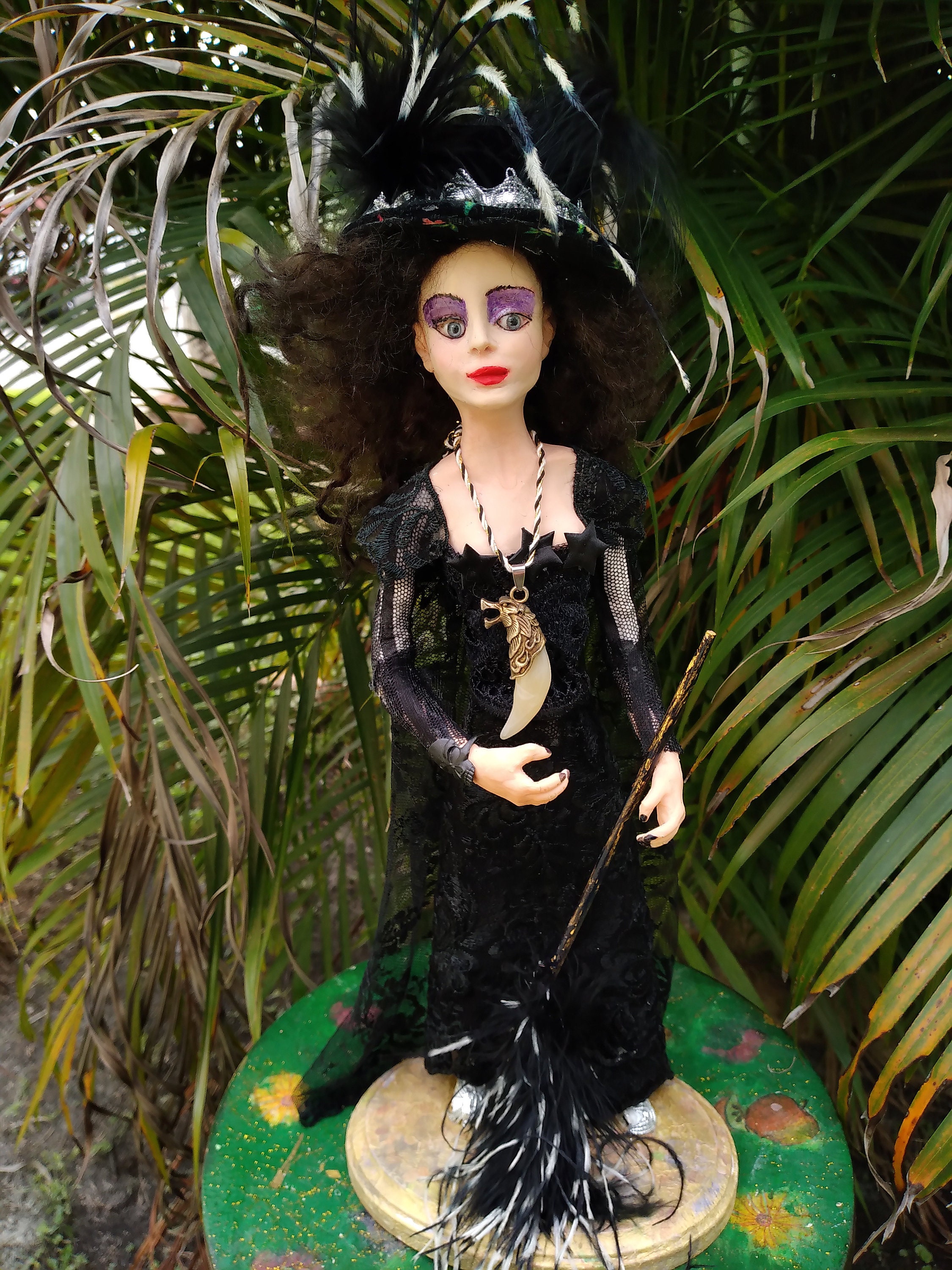 Witch. Halloween. Art Doll. Shaman. Gothic. OOAK. - Etsy