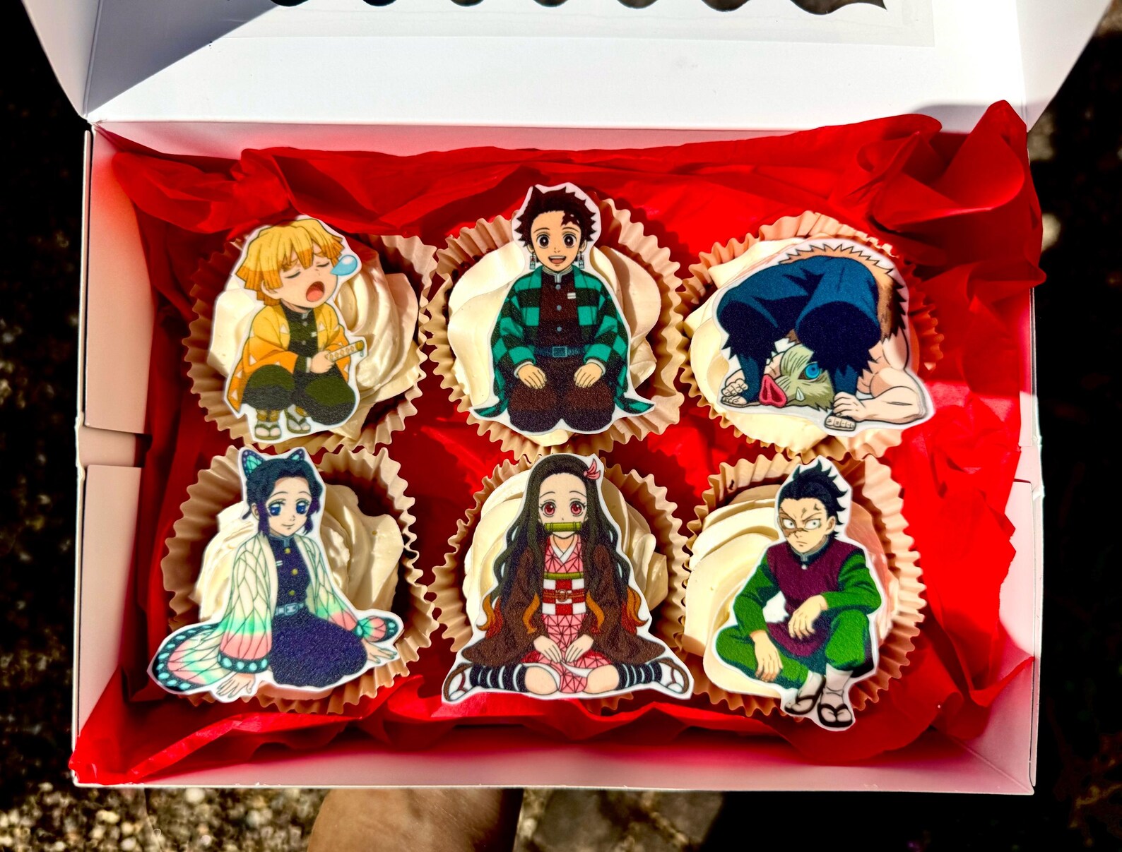 Demon Slayer Edible Topper – Anime Manga – Tanjiro, Nezuko, Inosuke ...