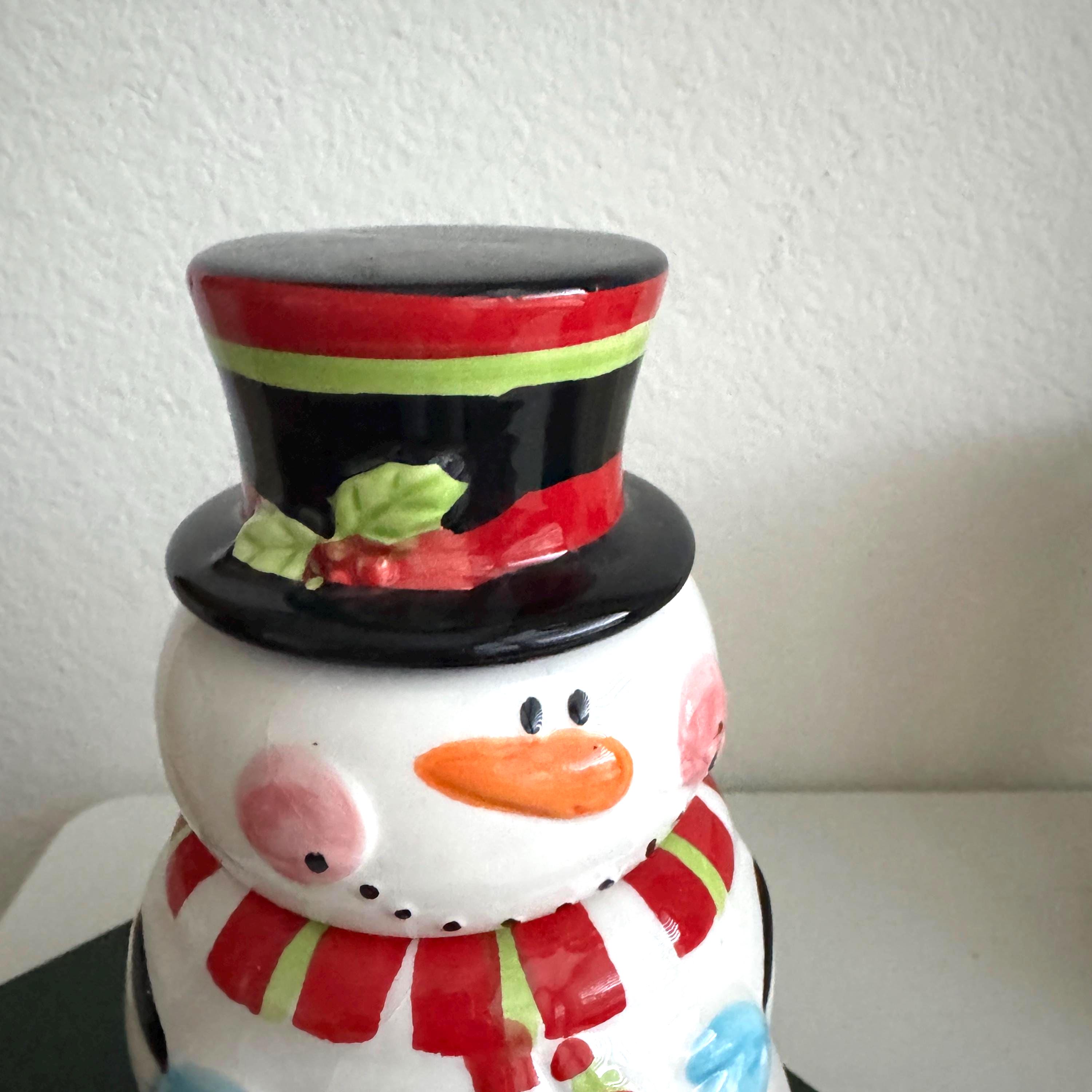 Pier 1 Snowman Measuring Cup Set: Collectible Christmas Kitchen Decor ...