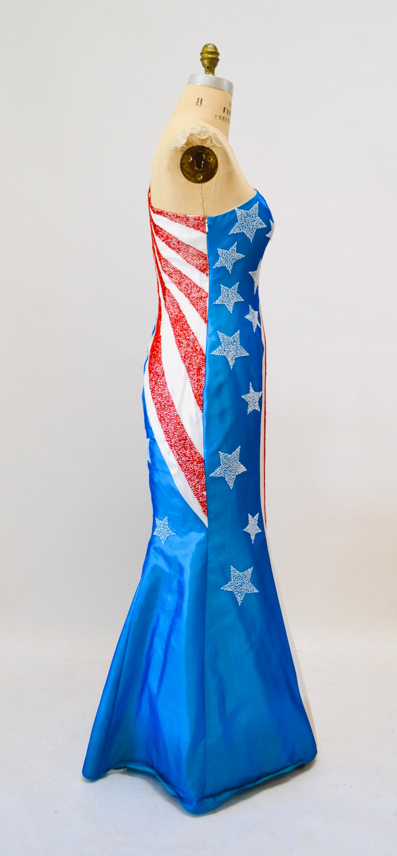 American Flag Prom Dress