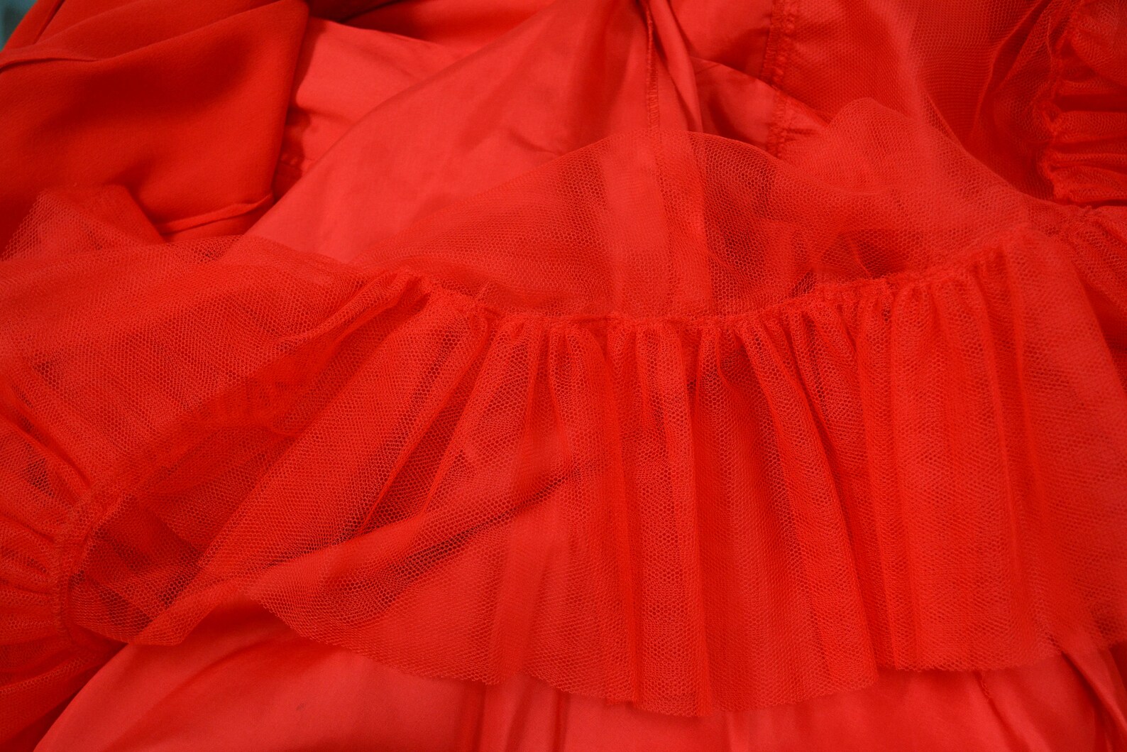 90s Prom Dress Vintage Red Party Dress Silk Dress Beaded Dress Small ...