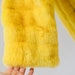 Vintage 90s Glam Yellow Mink Fur Jacket Coat by Sorbara for Neiman ...