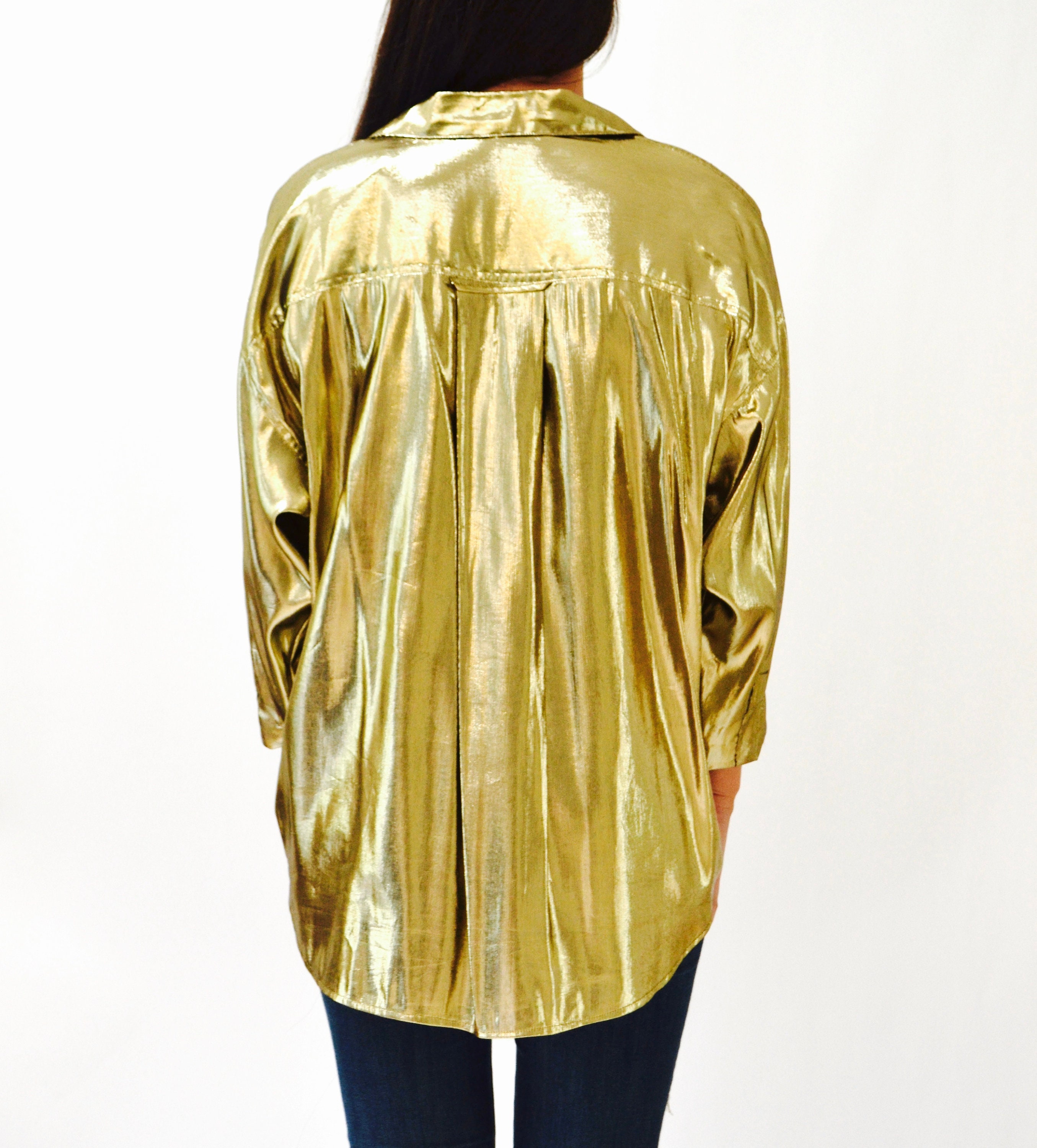 Metallic Gold Shirts