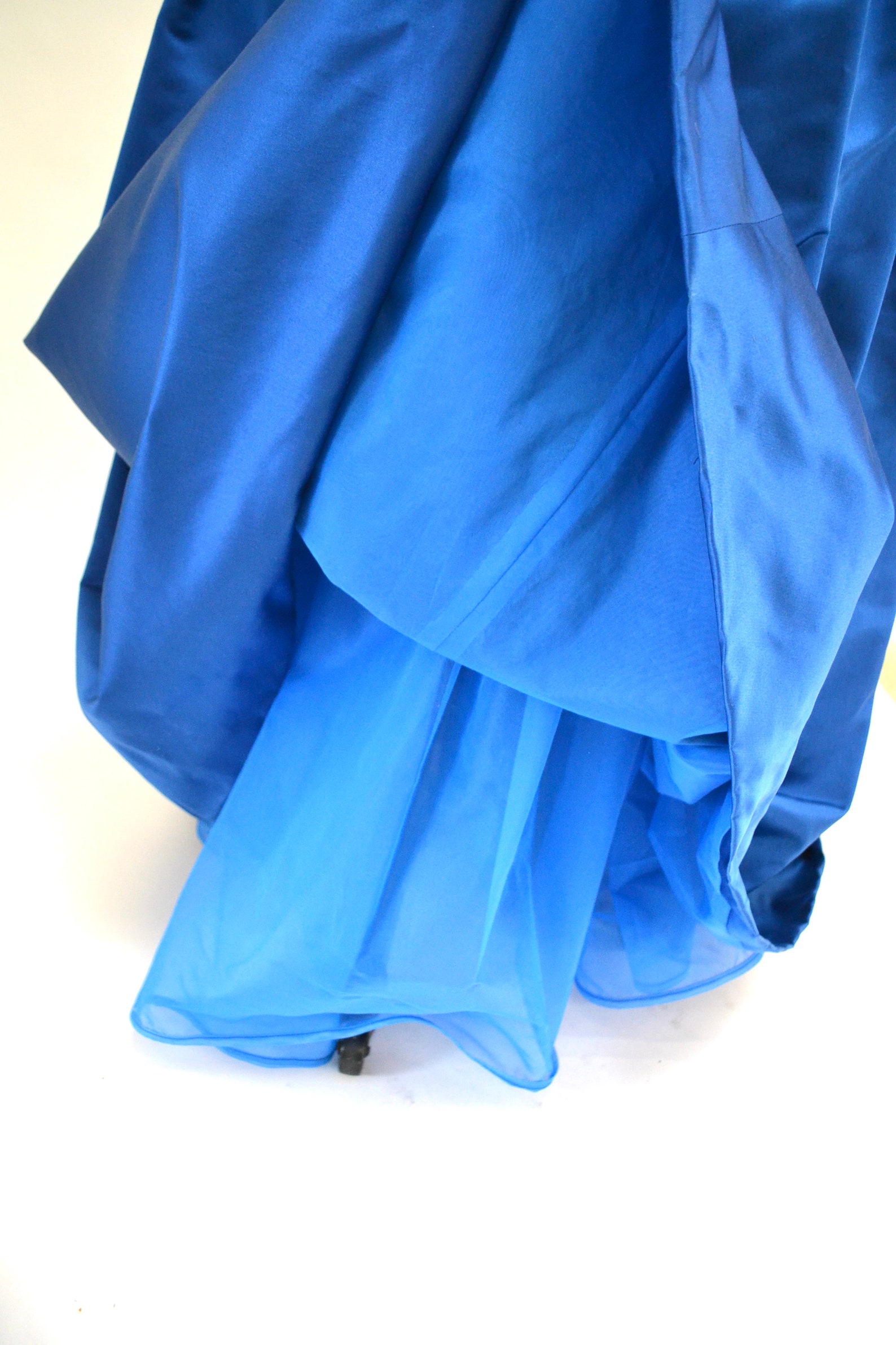 80s 90s Ball Gown Dress Blue Teal 80s Prom Party Dress Small Medium ...