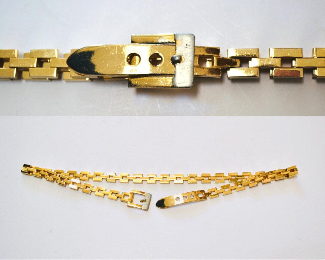 80s 90s Vintage Gold Chain Link Belt Gold Wedding Chain Thin Gold Metal ...