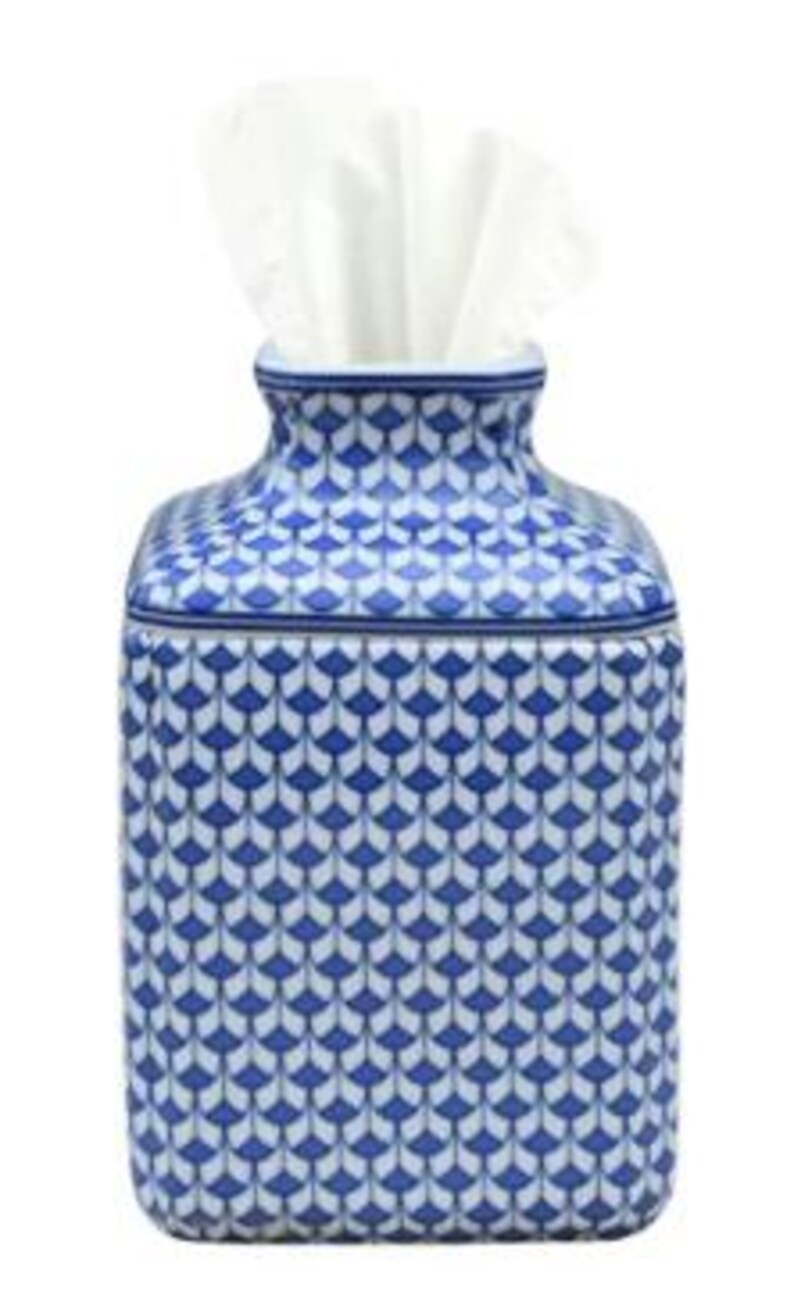 Porcelain Tissue Box Cover - Etsy