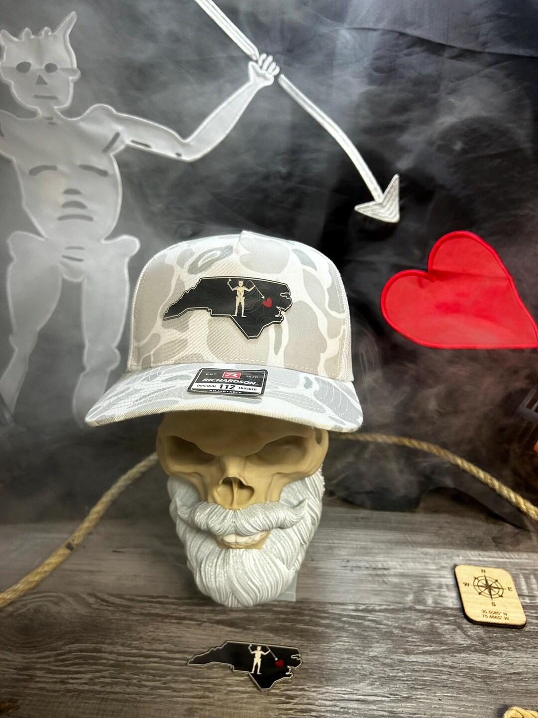 OBX, Outer Banks, Hat, Richardson 112, Camo, Blackbeard, Outerbanks - Etsy