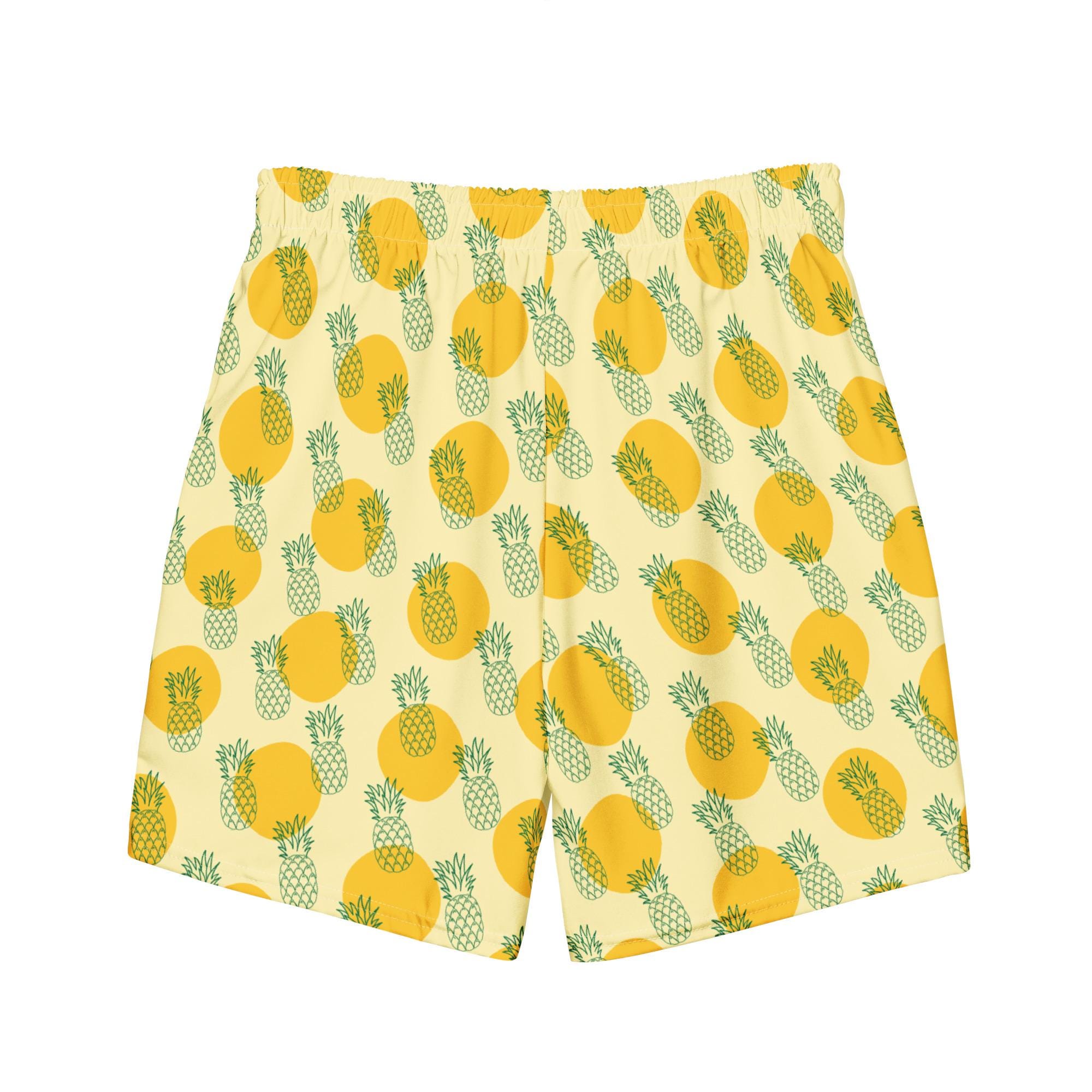 Pineapple Love Swim Trunks - Etsy