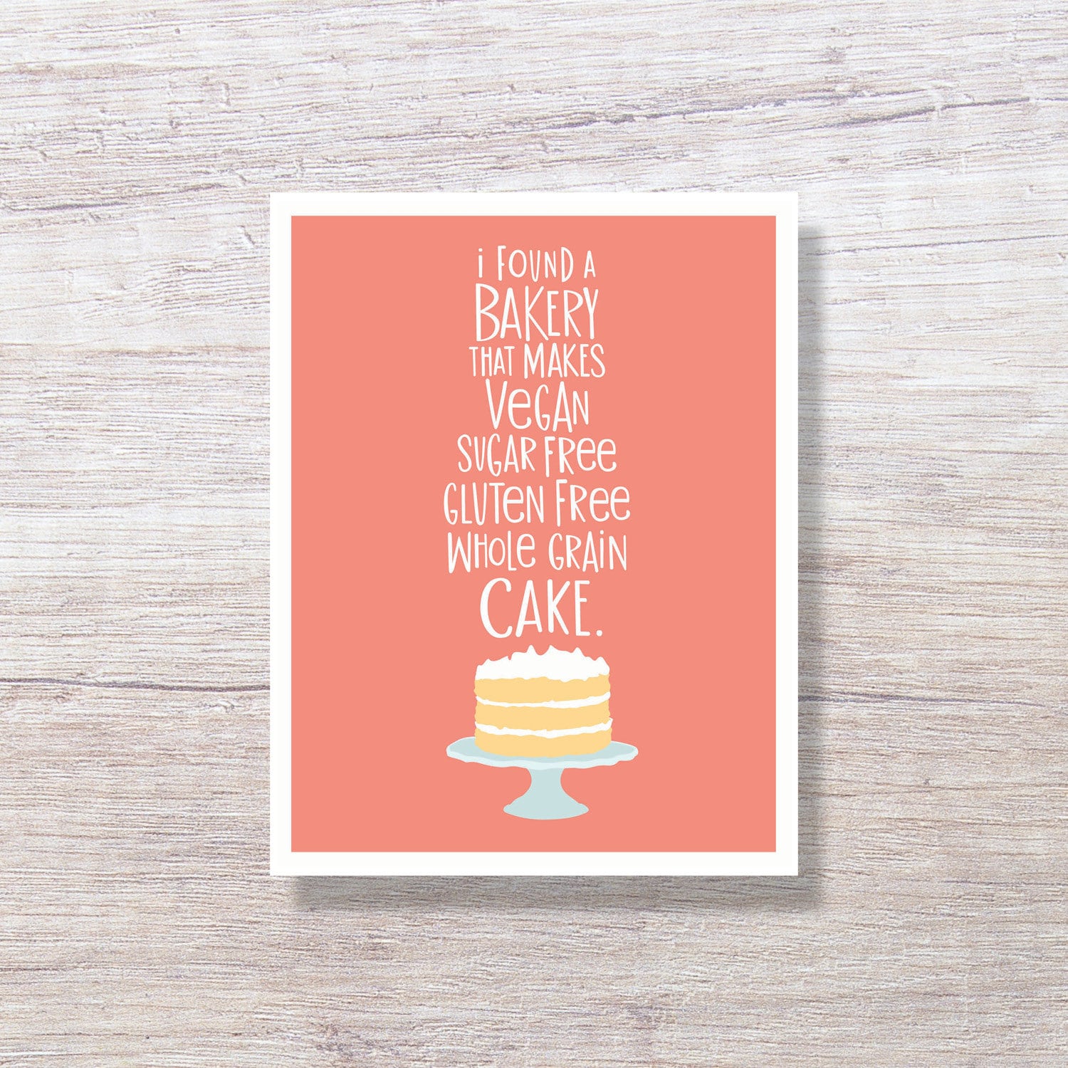 Funny Vegan Birthday Card, Funny Greeting Card, Happy Birthday Cards ...