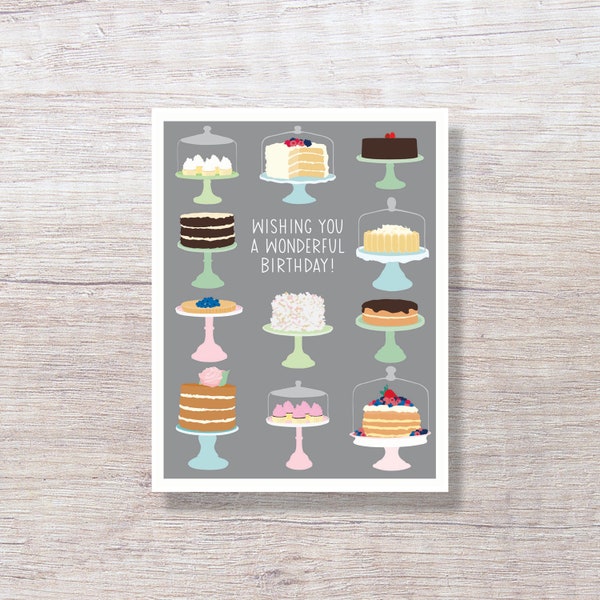 Baker Birthday Card - Etsy
