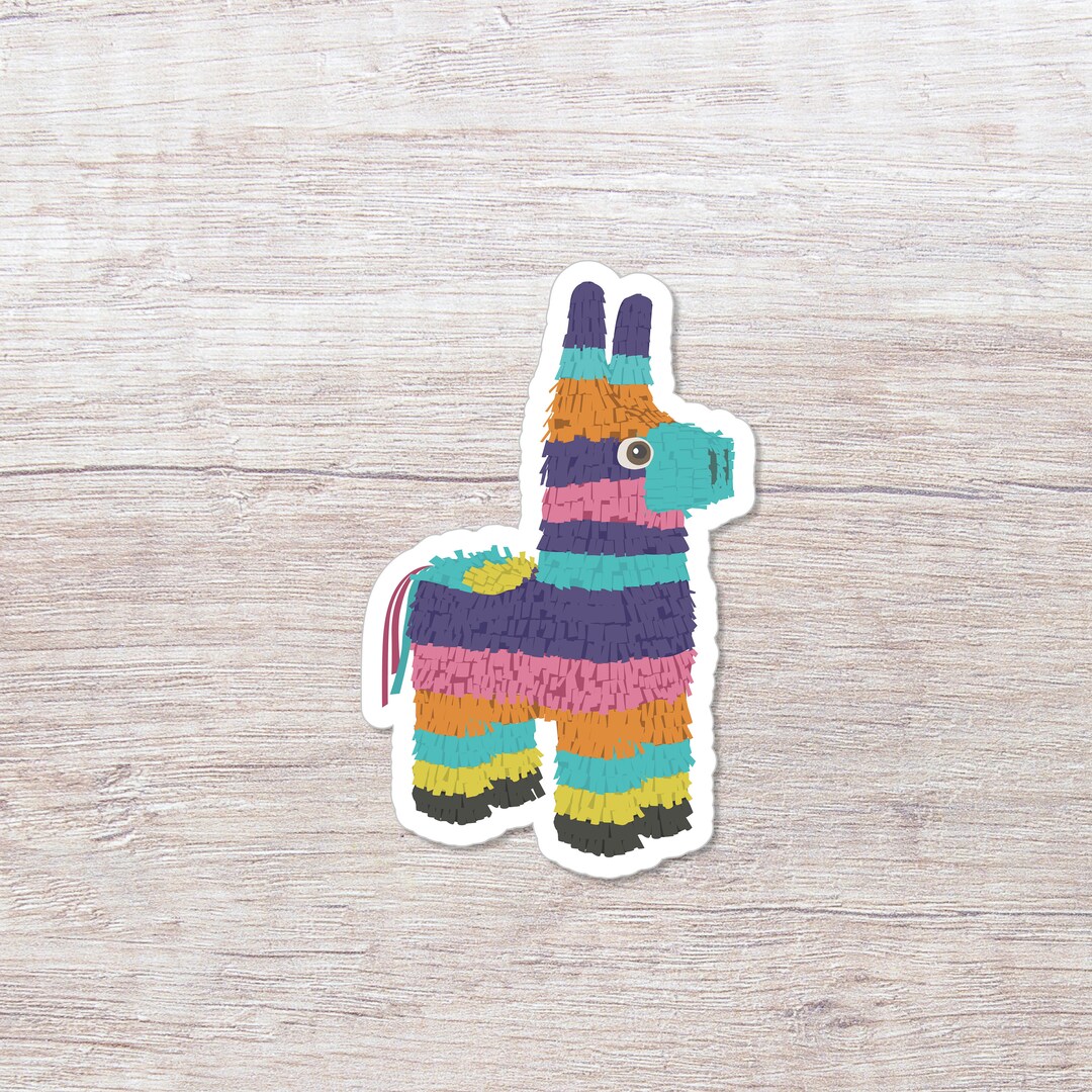 Party Pinata, Vinyl Sticker - ST147 - Etsy
