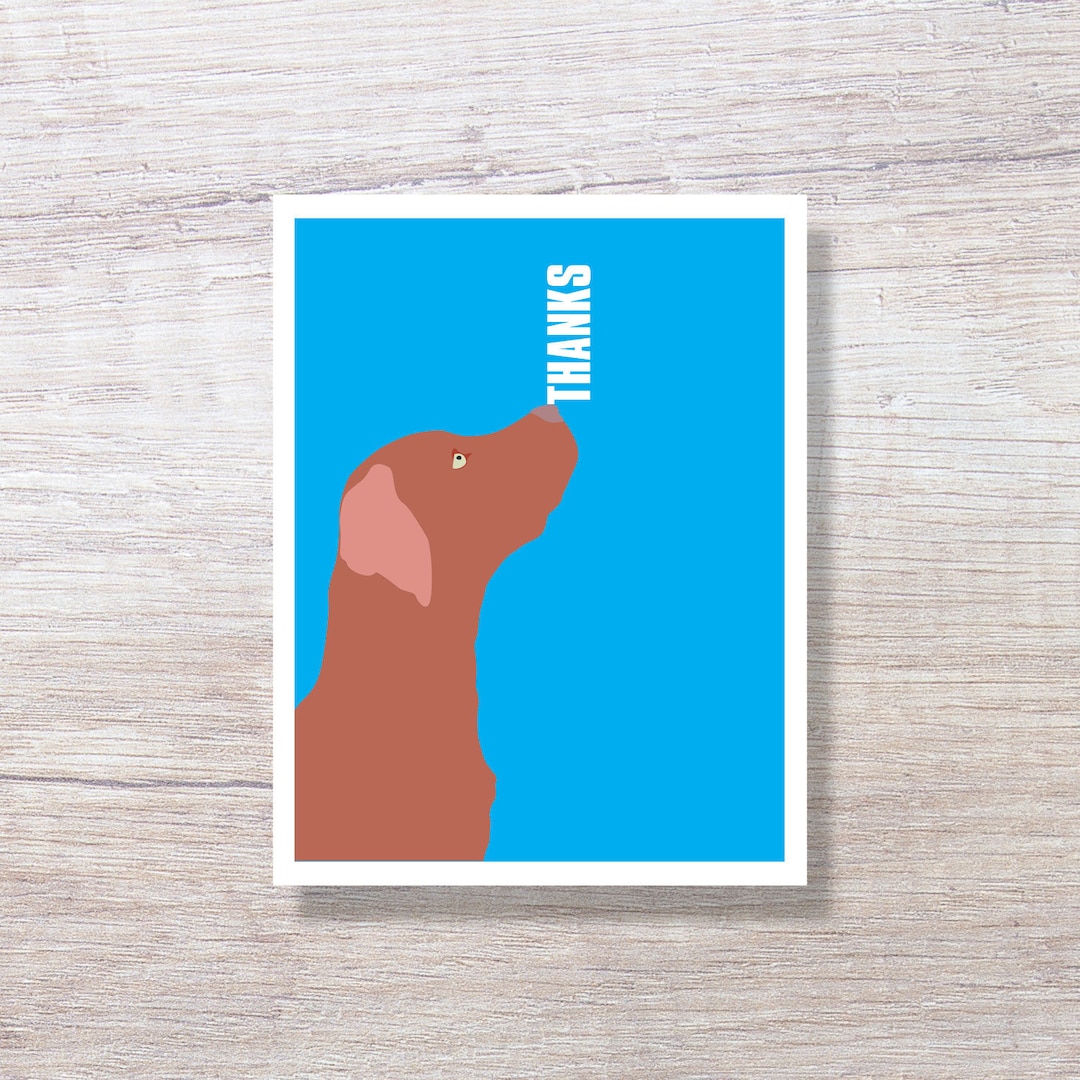 LABRADOR RETRIEVER Thank You Single Card or Boxed Set of 10 - Etsy