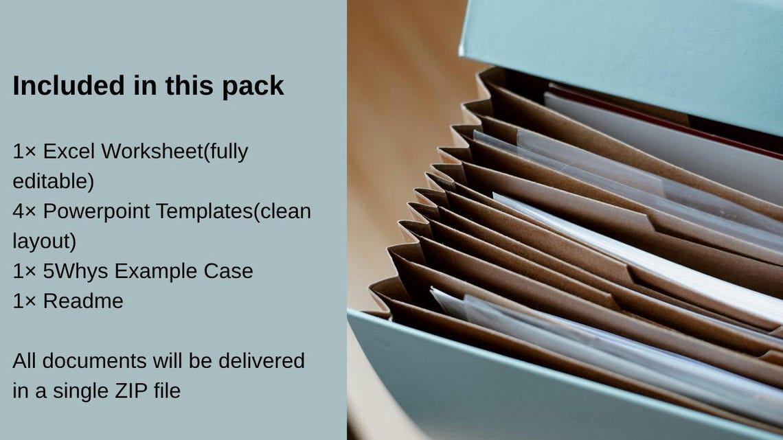 5 Whys Root Cause Analysis Template | Excel & Powerpoint Bundle ...