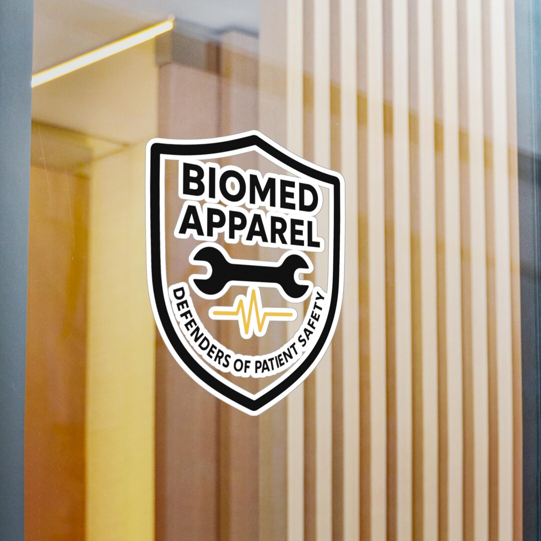 Biomed Apparel Vinyl Decals, Patient Safety Stickers, Medical Decor ...