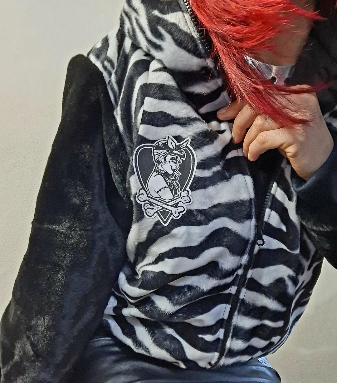 BOMBER ZOMBIE DOLL Freak Clothing Tekno23 Rave Crust Punk Diy Handmade ...