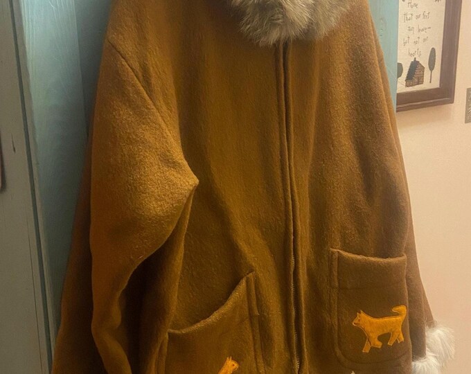 Qaspeq Fur Winter Jacket Eskimo Parka Inuit Made Yup'ik Alaska Native ...