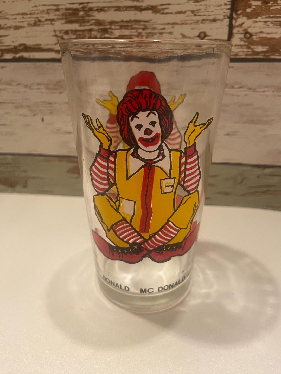 1970’s Ronald Mcdonald Glass / All Tariffs Paid by Seller - Etsy