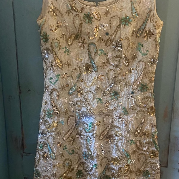 Vintage 70s Paisley Dress - Etsy