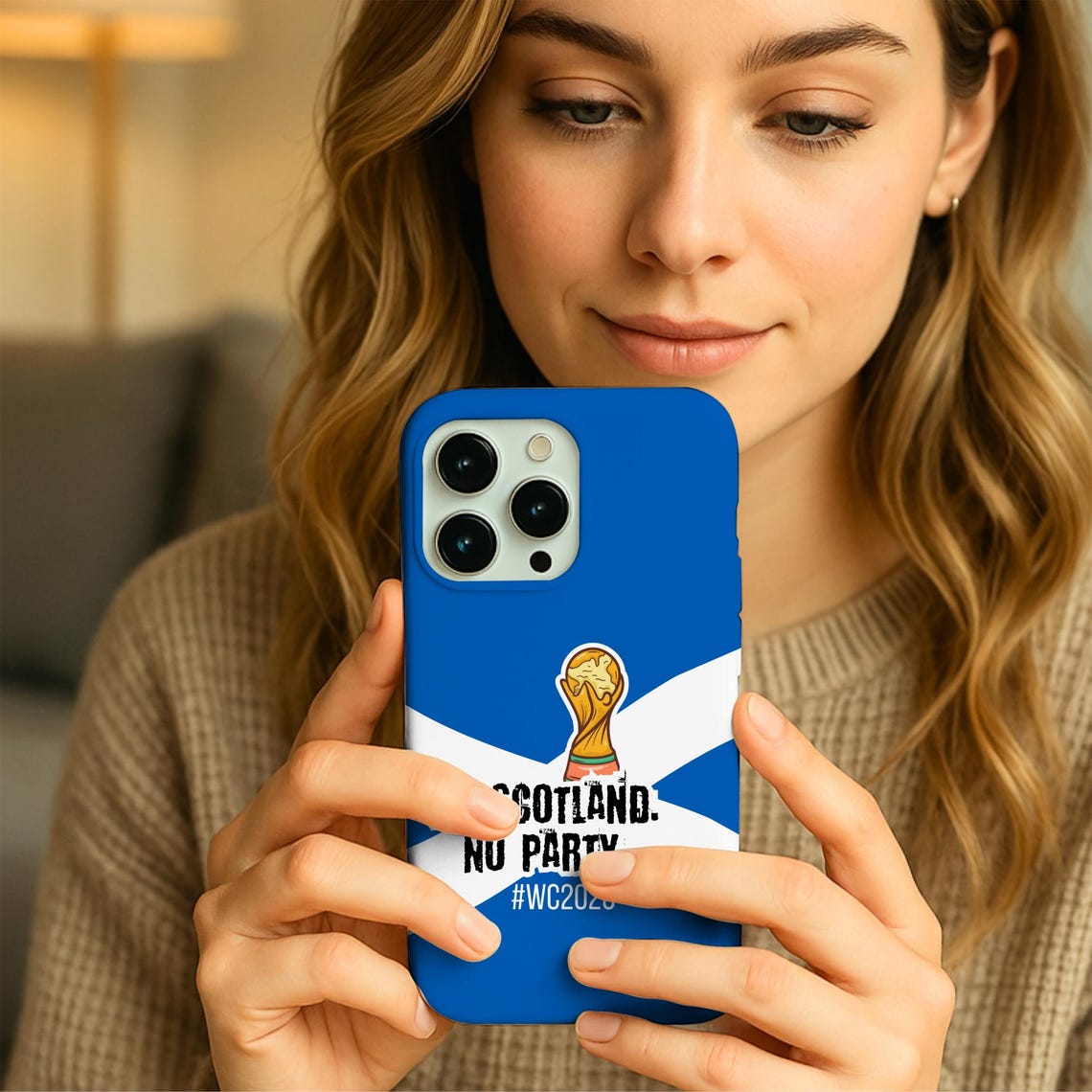 Scotland WC2026 Phone Case – Tartan Army Football Fan Cover - Etsy