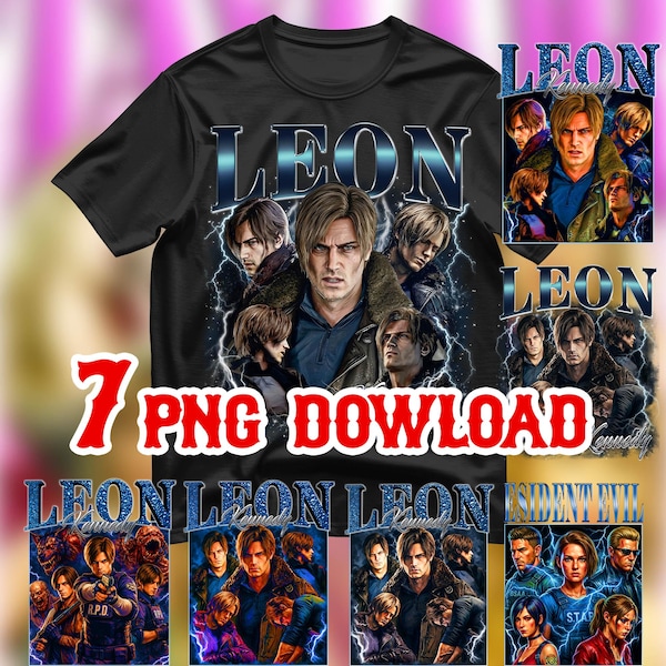Leon Kennedy Merch - Etsy