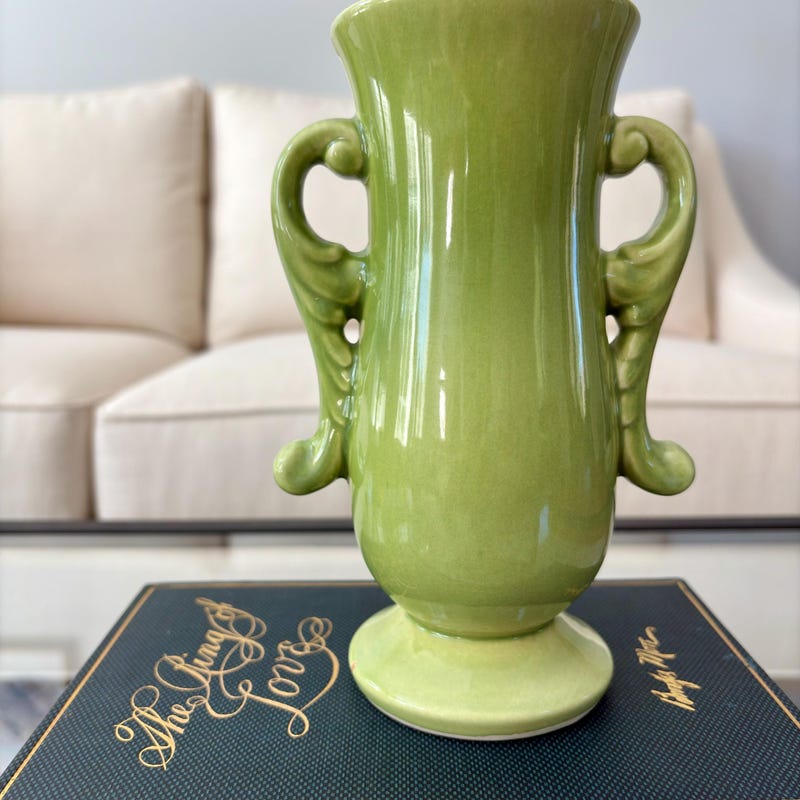Red Wing Pottery Vase - Etsy