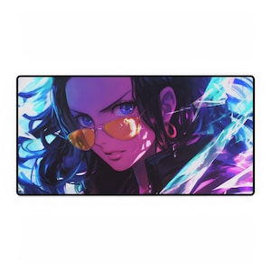 Nico Robin Anime Desk Mat: One Piece Gaming Keyboard Pad - Etsy Australia