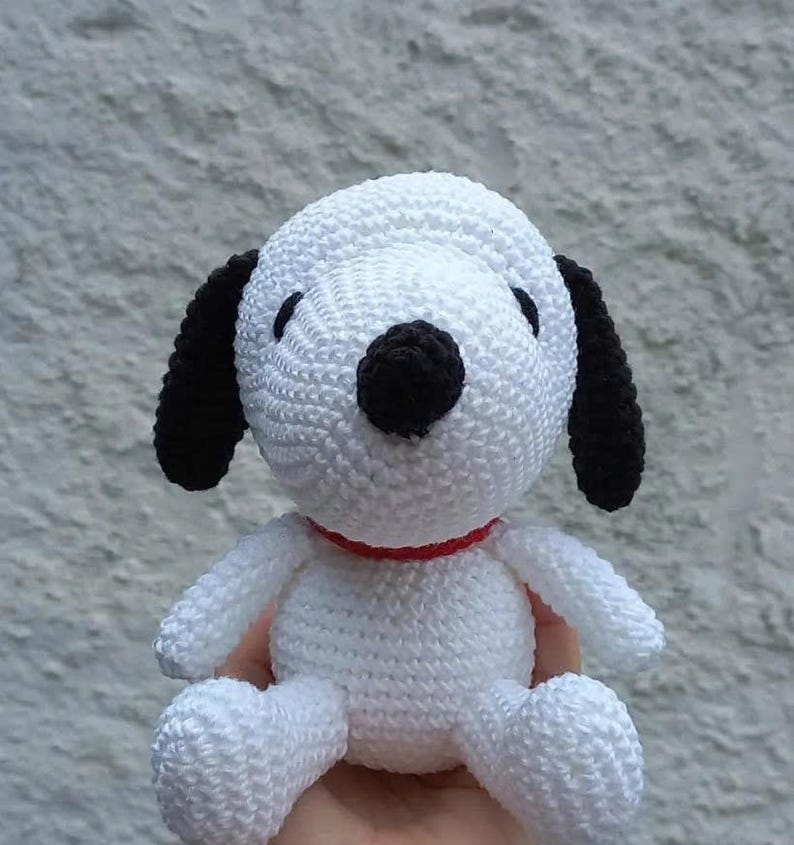 Snoopy Dog Amigurumi Crochet Pattern PDF – Cute Cartoon Plush Toy ...