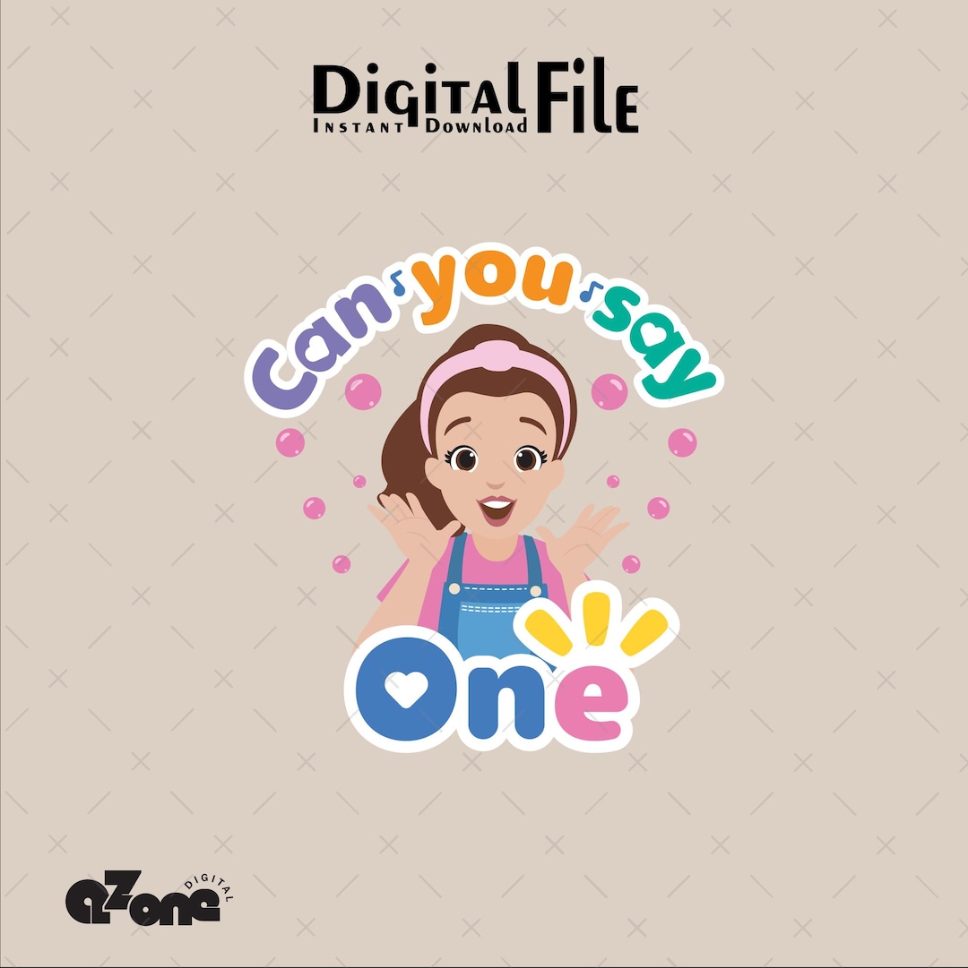 Can You Say One Rachel Birthday Png - Etsy
