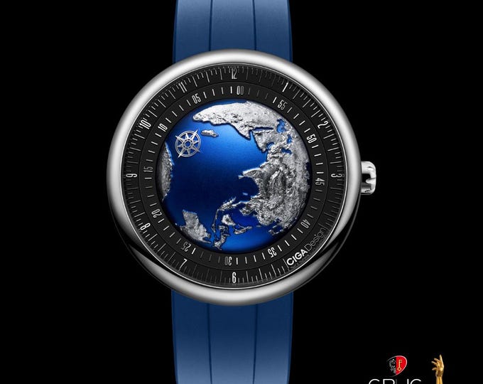 Ladies Vintage Blue Planet Watch - Etsy
