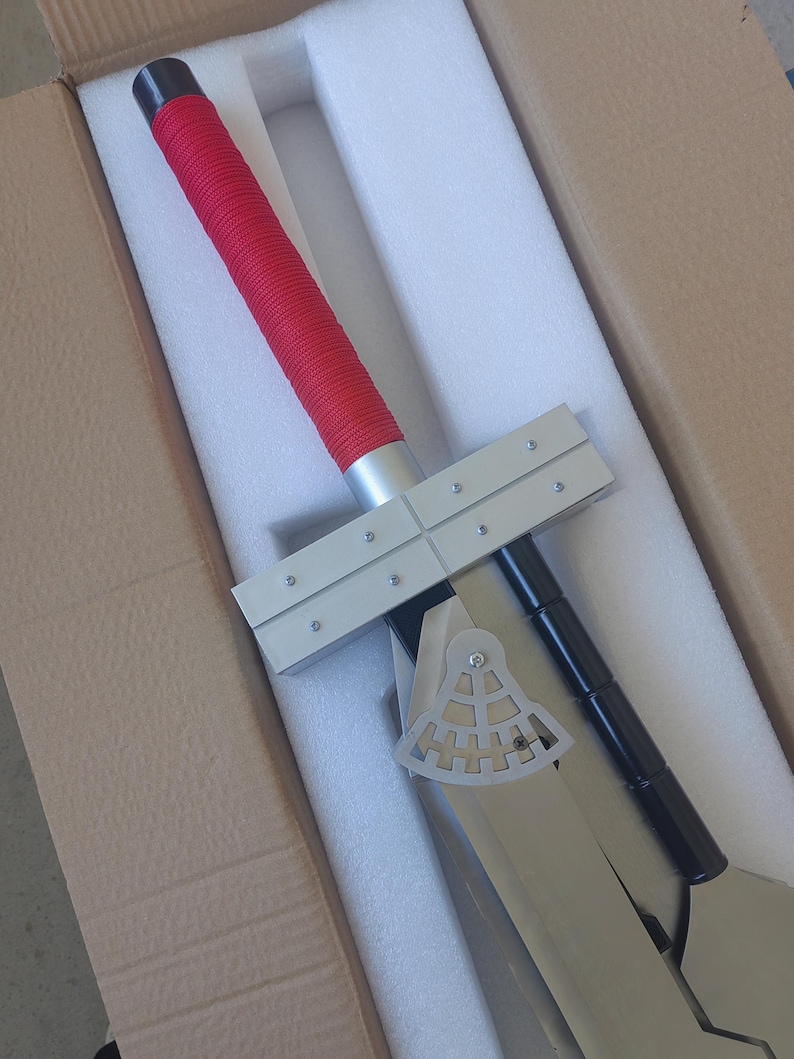 Final Fantasy 7 Cloud Fusion Sword FF7 Sword Blade Metal Cosplay Weapon ...