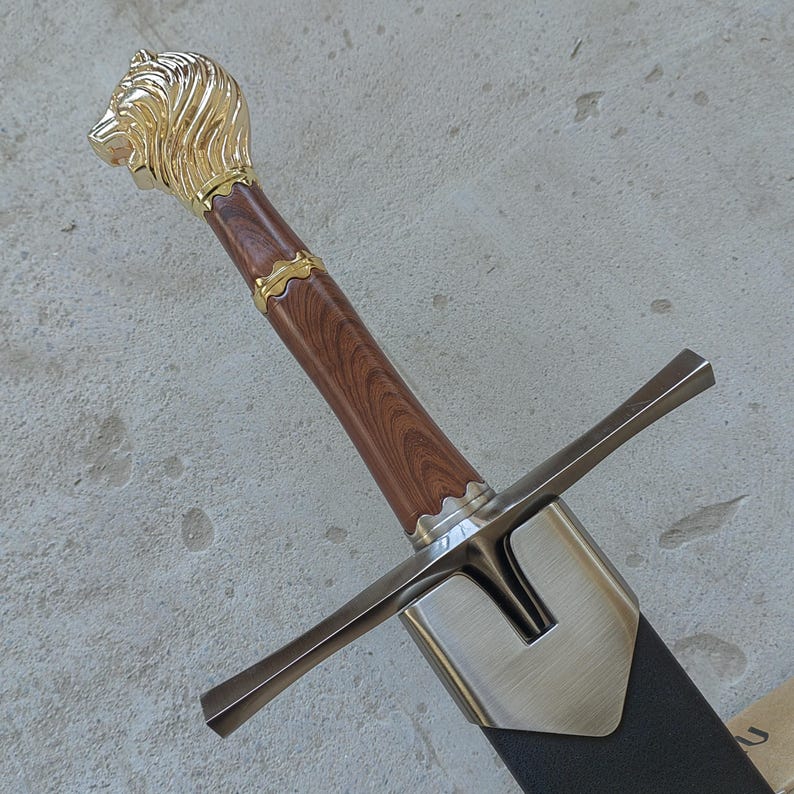 Lord of the Rings Lion Sword Blade LOTR Metal Cosplay Weapon Prop ...