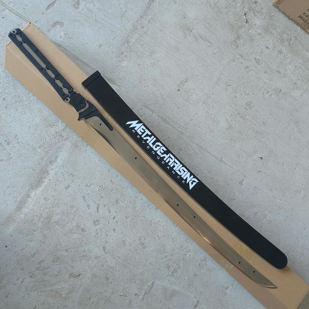 Metal Gear Rising Raiden Sword Blade MGS Revengeance Game Cosplay ...