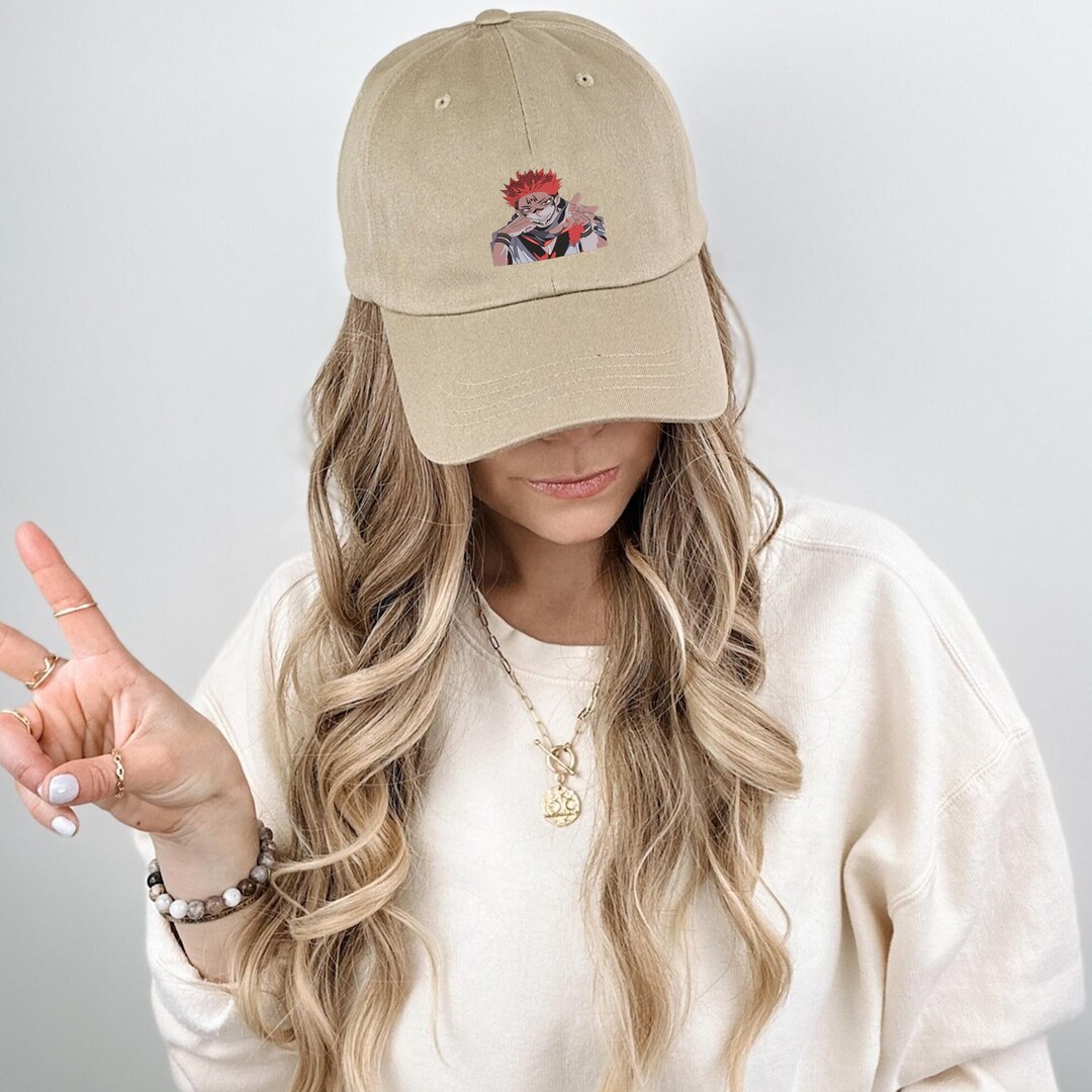 Jujutsu Kaisen Hat, Sukuna Anime Baseball Cap, JJK Fan Gift, Unisex ...