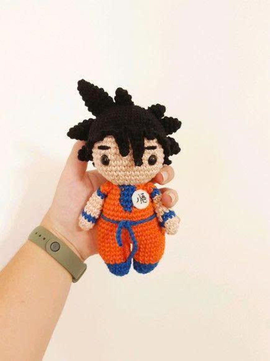 Chibi Goku Amigurumi Crochet Pattern PDF – Cute Anime Plush Toy ...
