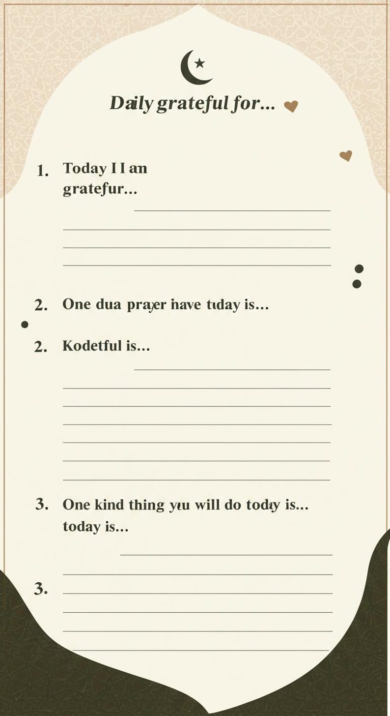 Muslim Prayer Tracker Printable | Daily Prayer Checklist | Islamic ...